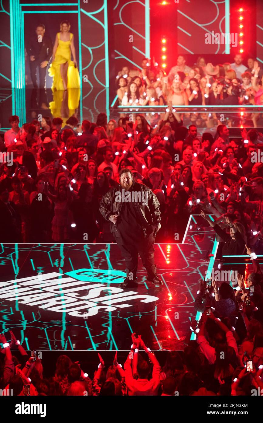 Award winner JELLY ROLL, aka JASON DEFORD performs onstage at the 2023 ...