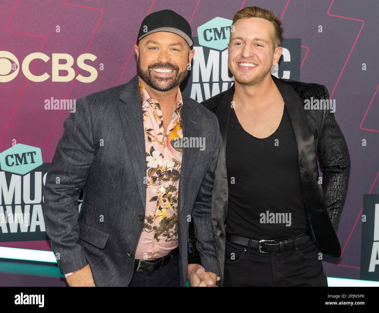 Austin, USA. 02nd Apr, 2023. Cody Alan walks the red carpet at the CMT ...
