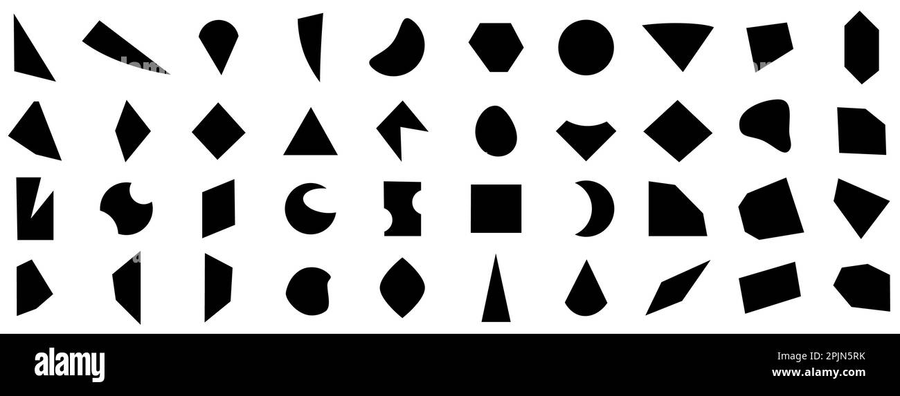 Abstract geometric shapes. Graphic elements for banner, poster or ...