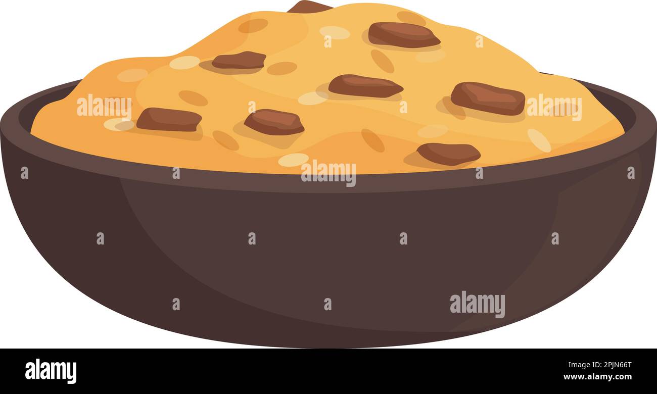 Indian pilaf icon cartoon vector. Dish food. Asian cooking Stock Vector ...