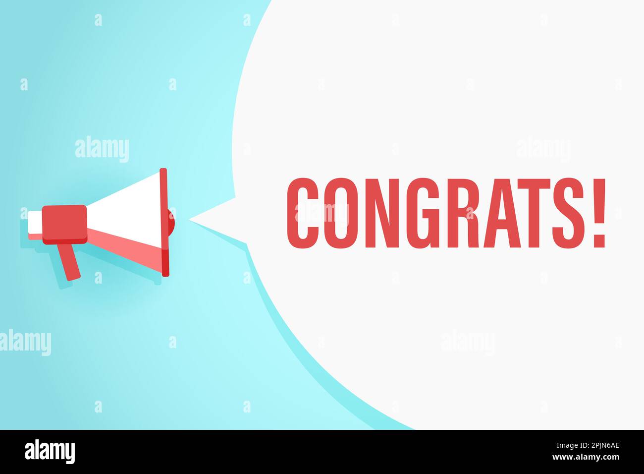 Announce congratulations Stock Vector Images - Alamy