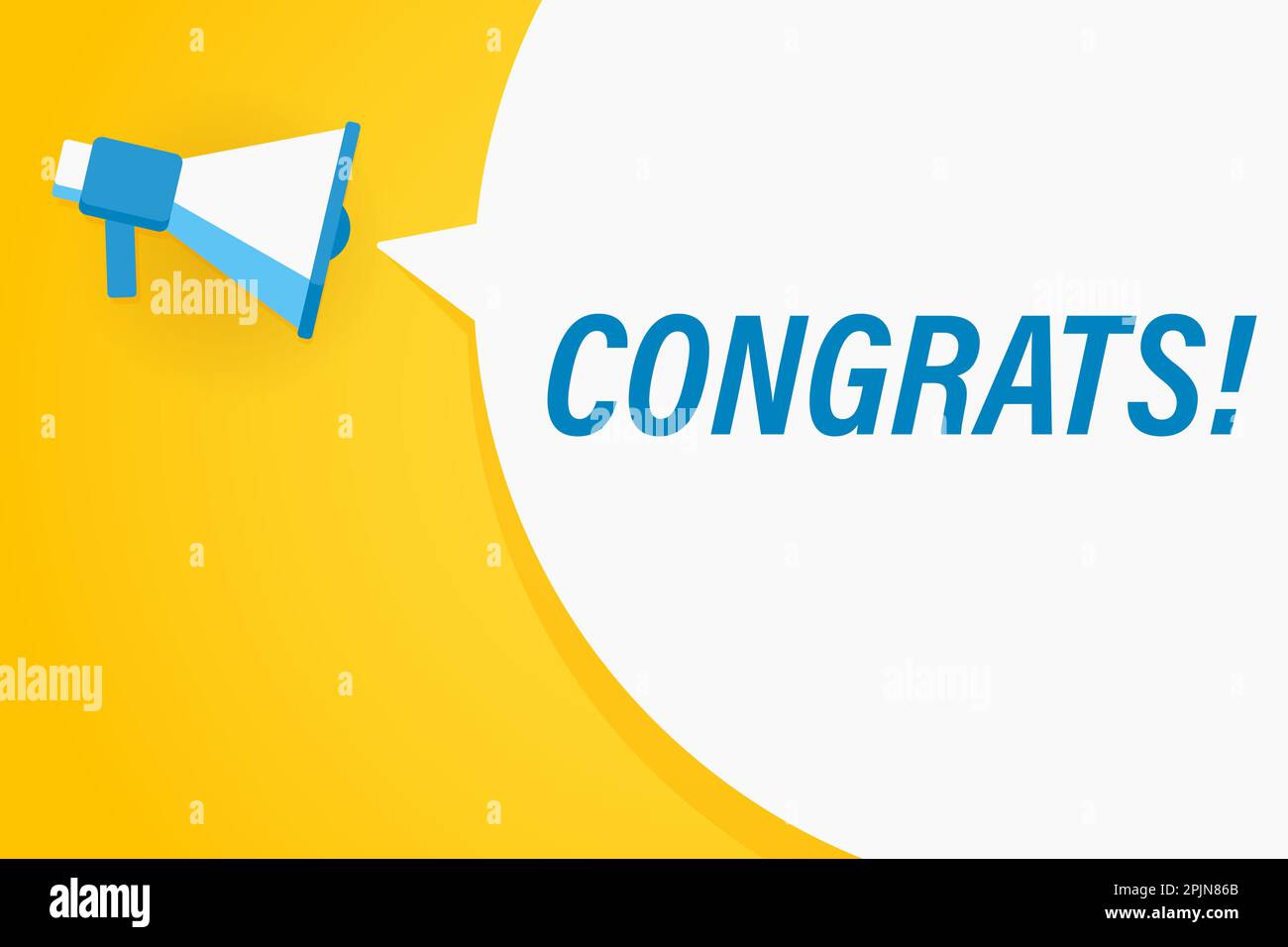 Announce congratulations Stock Vector Images - Alamy