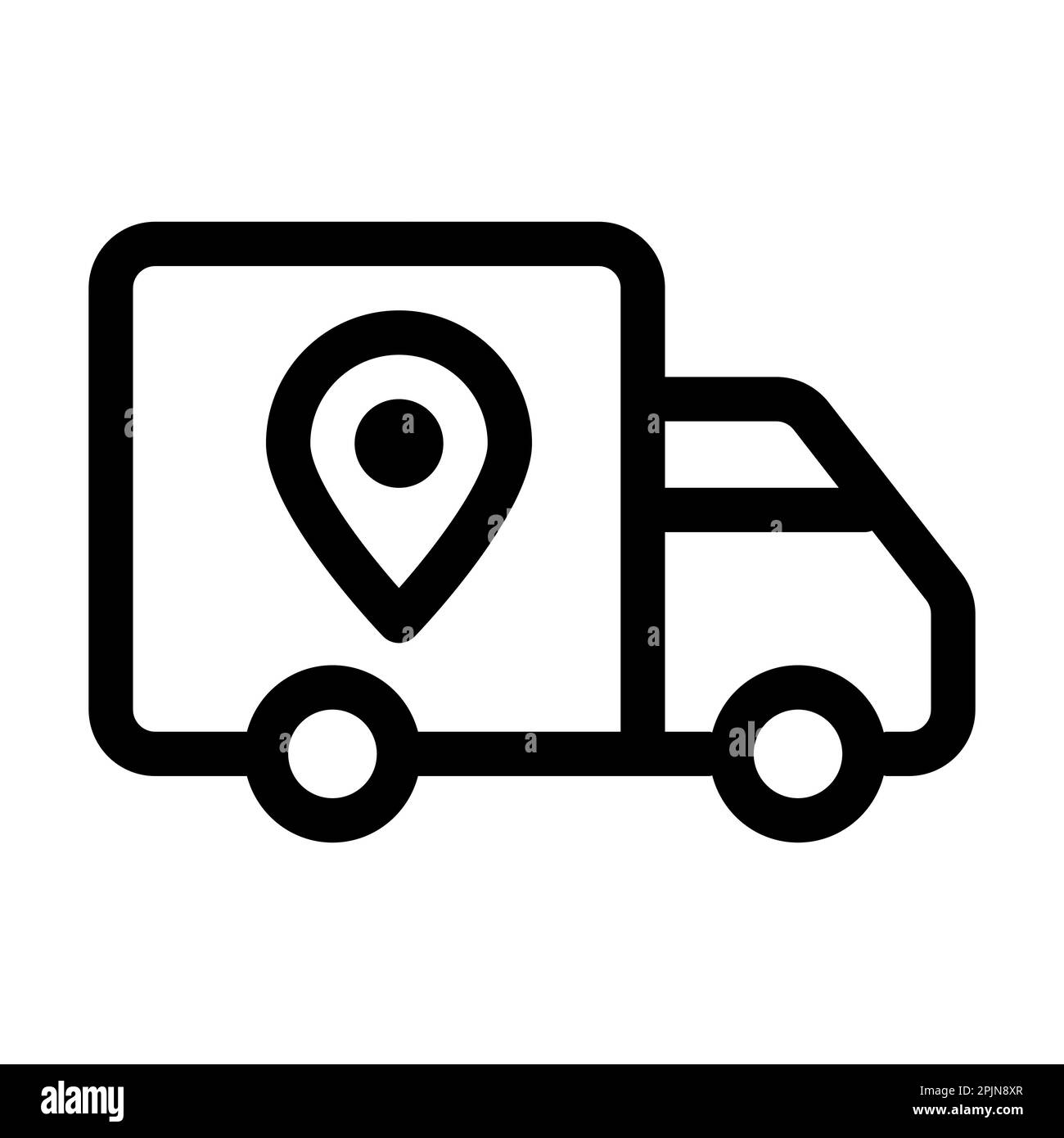 Truck icon. or truck.lorry symbol. Delivery, shipment or transport icon ...