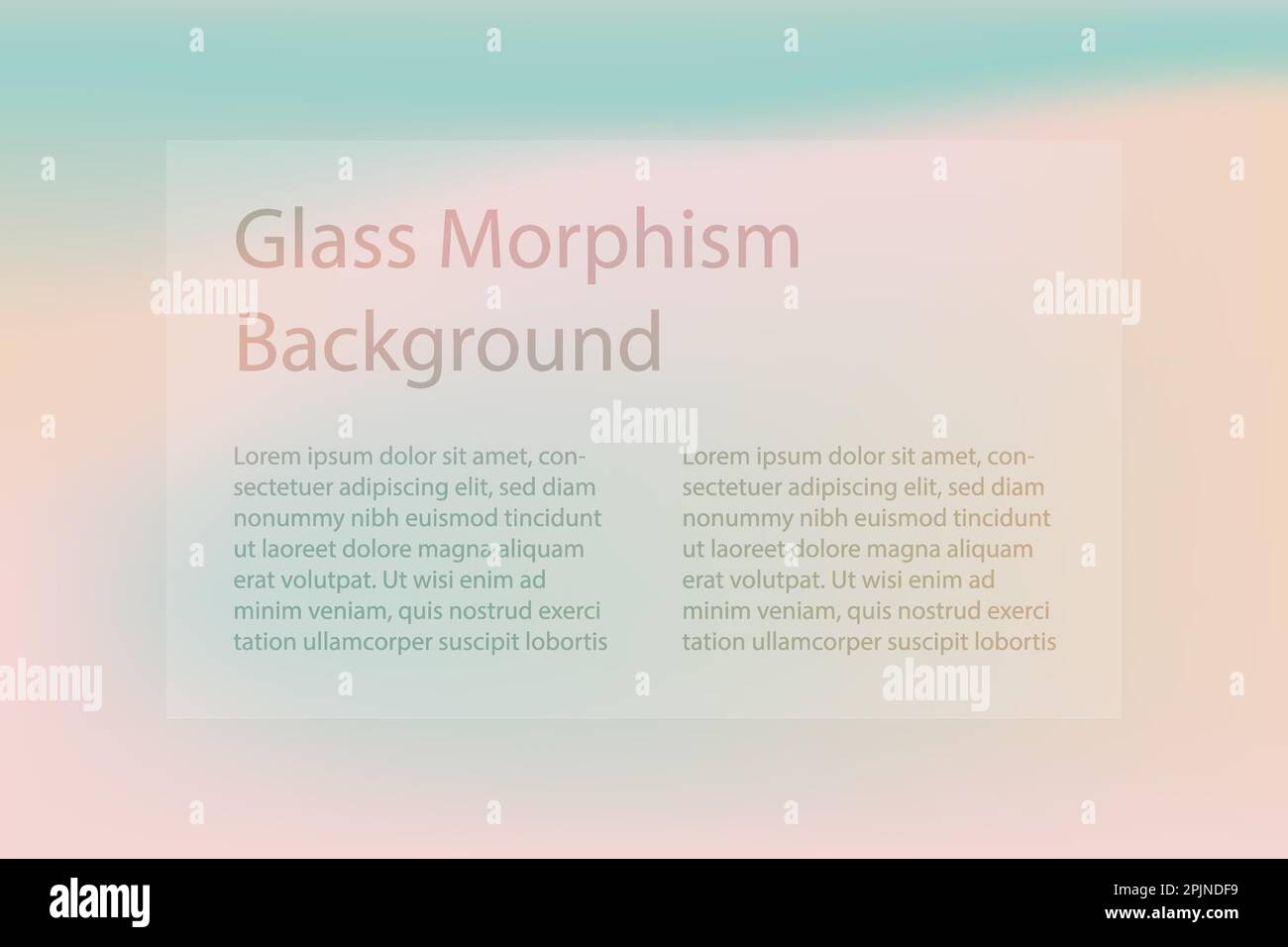 Glassmorphism vector vectors hi-res stock photography and images - Alamy