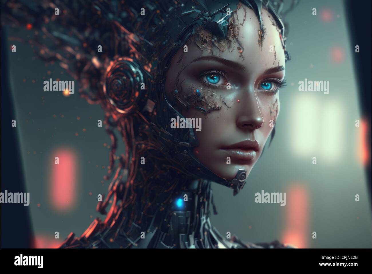 Machine human hybrid hi-res stock photography and images - Alamy