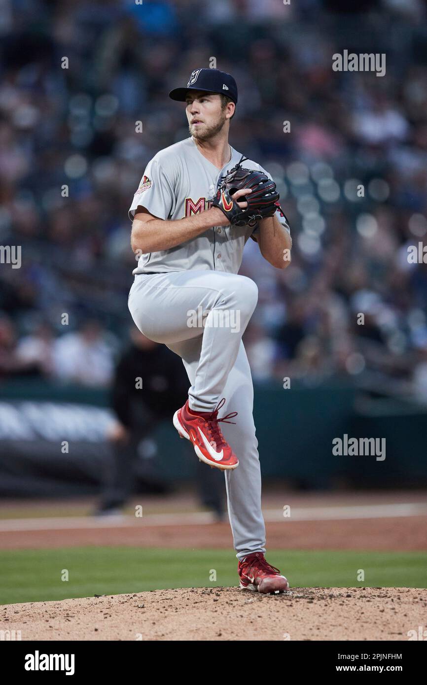 Memphis Redbirds starting pitcher Matthew Liberatore (15) in action ...
