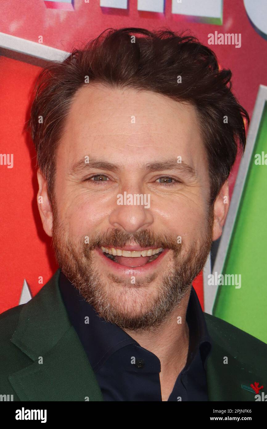 Charlie Day 04/01/2023 The Special Screening of The Super Mario Bros ...