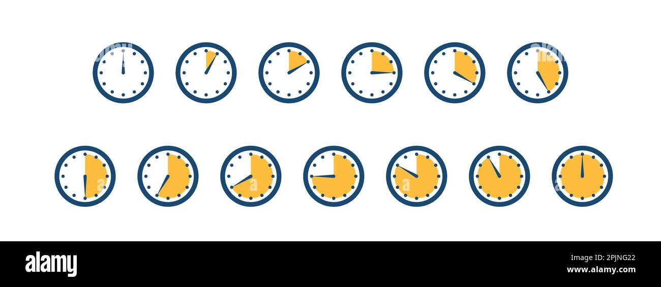 Set of clocks, timers. Minutes left. Seconds left. Stopwatch icons ... Set of clocks, timers. Minutes left. Seconds left. Stopwatch icons ...