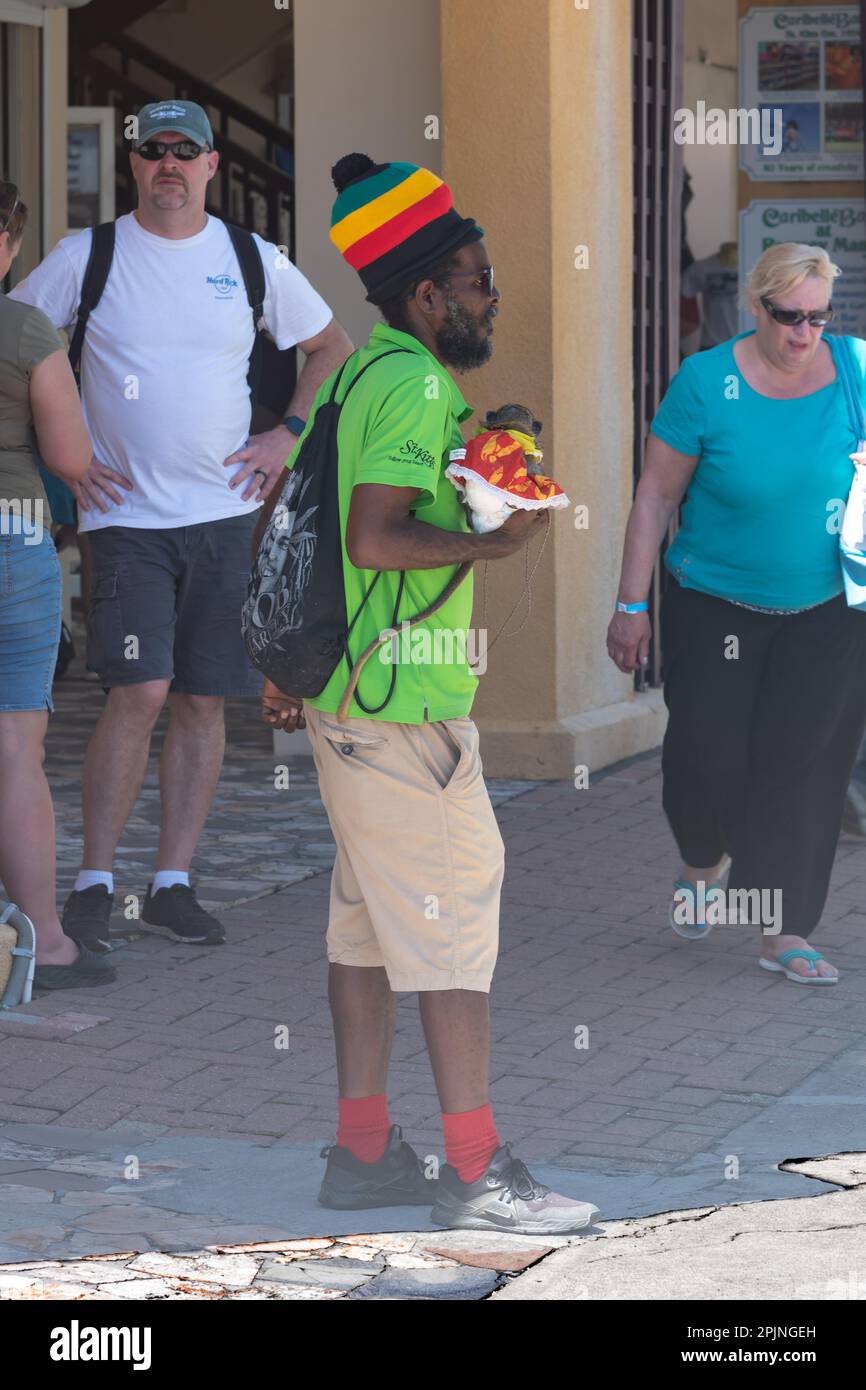 Monkey with cap hi-res stock photography and images - Alamy