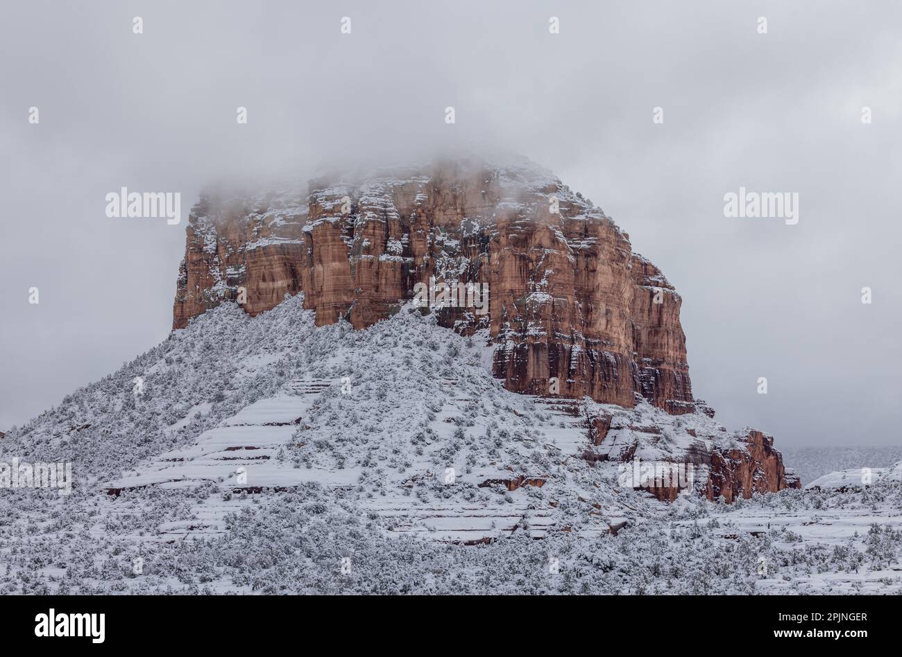 Sedona Arizona Winter Scenic Landscape Stock Photo - Alamy
