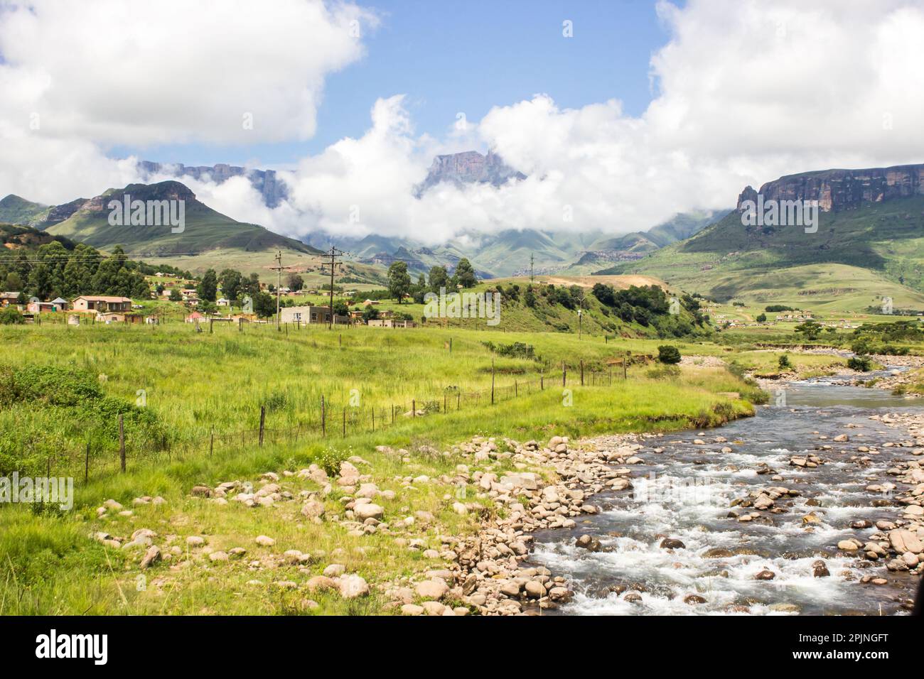 Rural settlement south africa hi-res stock photography and images - Alamy
