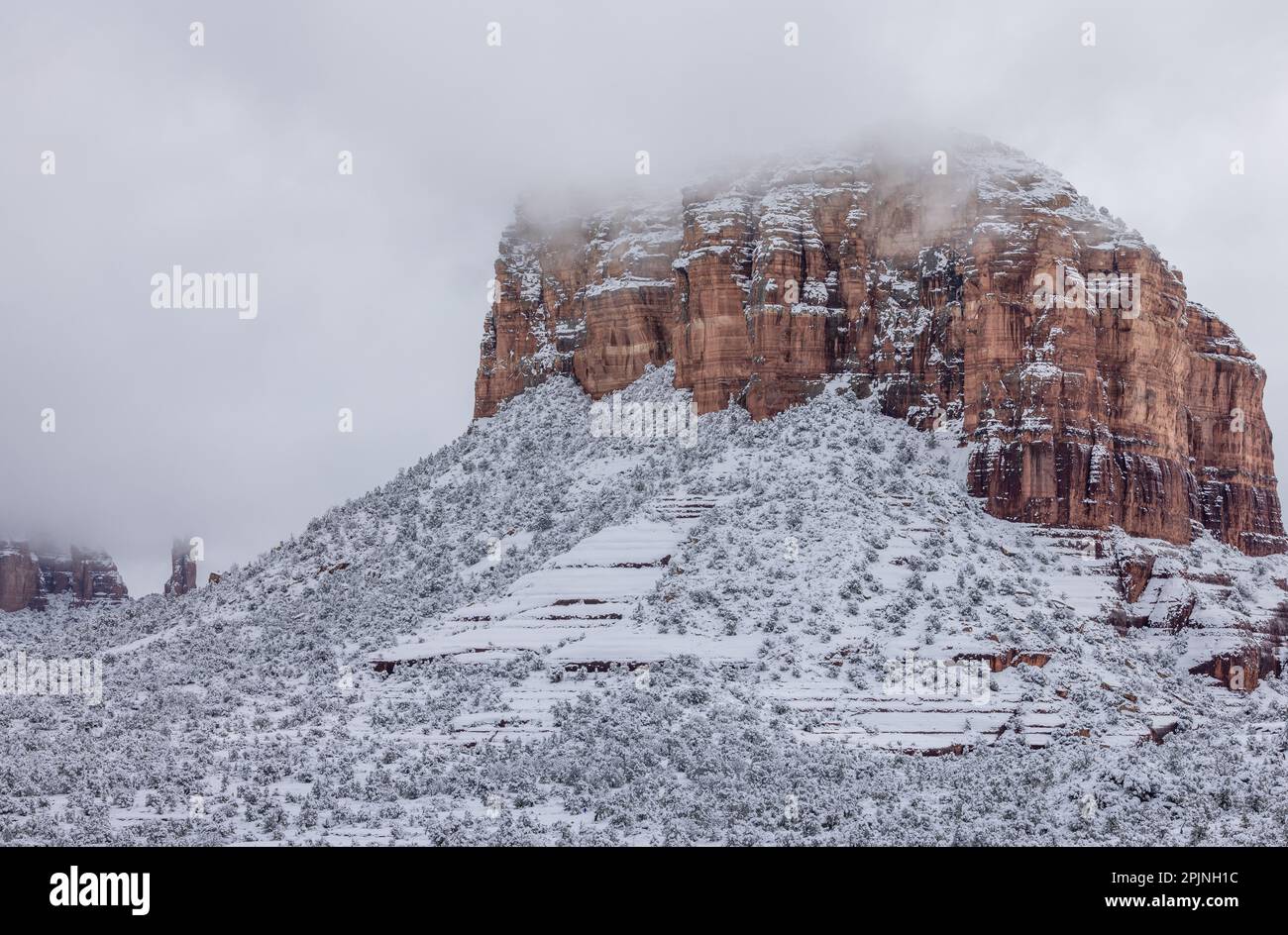 Sedona Arizona Winter Scenic Landscape Stock Photo - Alamy