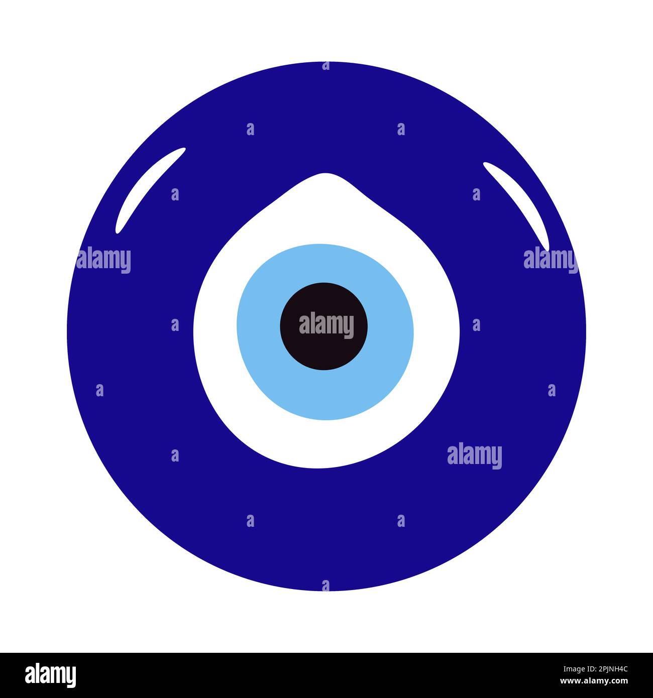 Glass islamic, arabian or turkish, greek amulet. Turkish amulet. Fatima ...