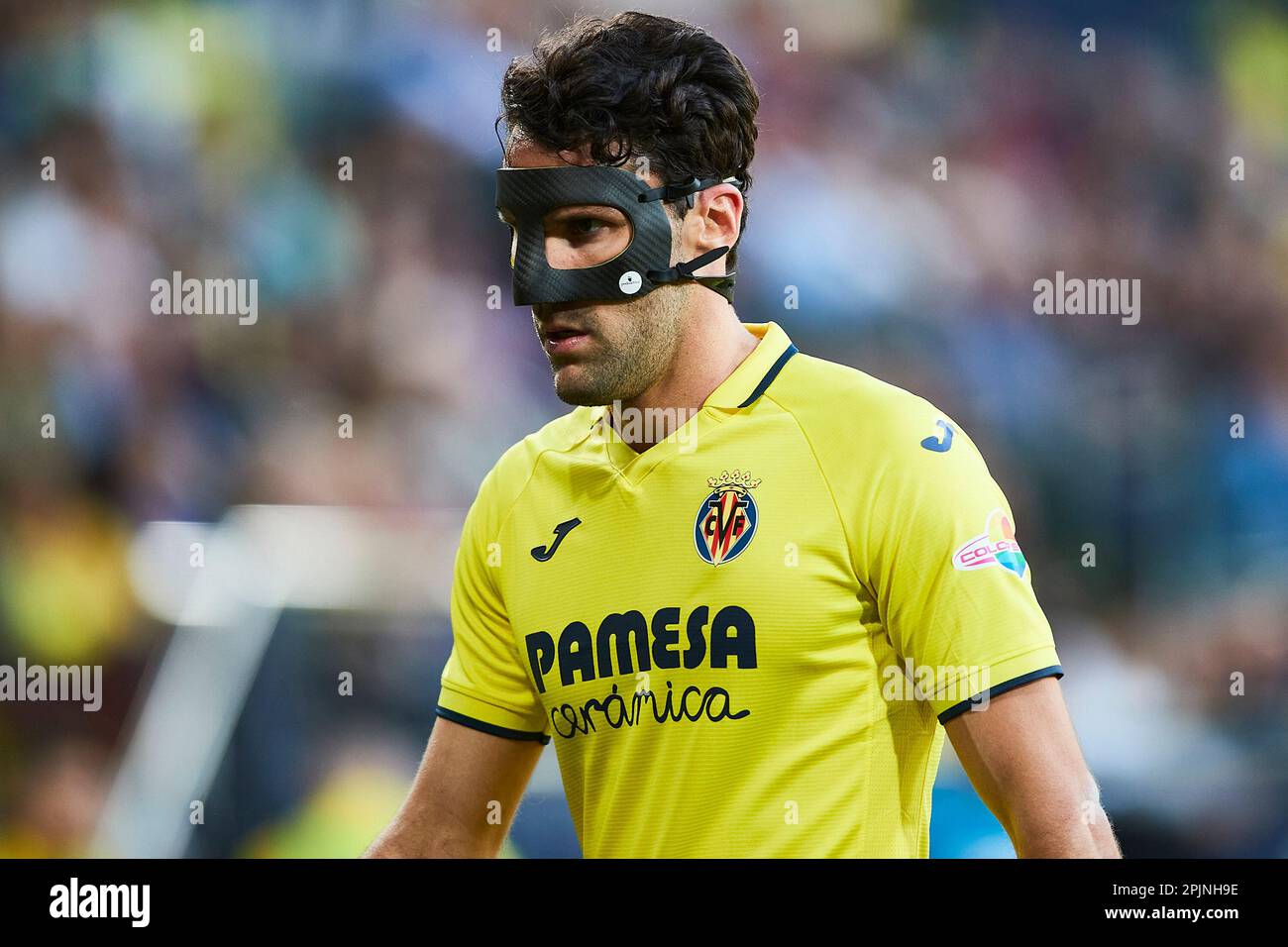 Alfonso Pedraza (Villarreal CF, #24) looks on during the LaLiga ...