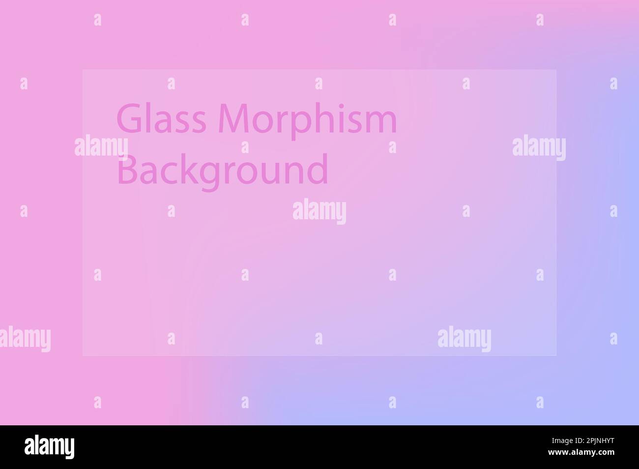 Transparent frame in glass morphism or glassmorphism style on blurred ...