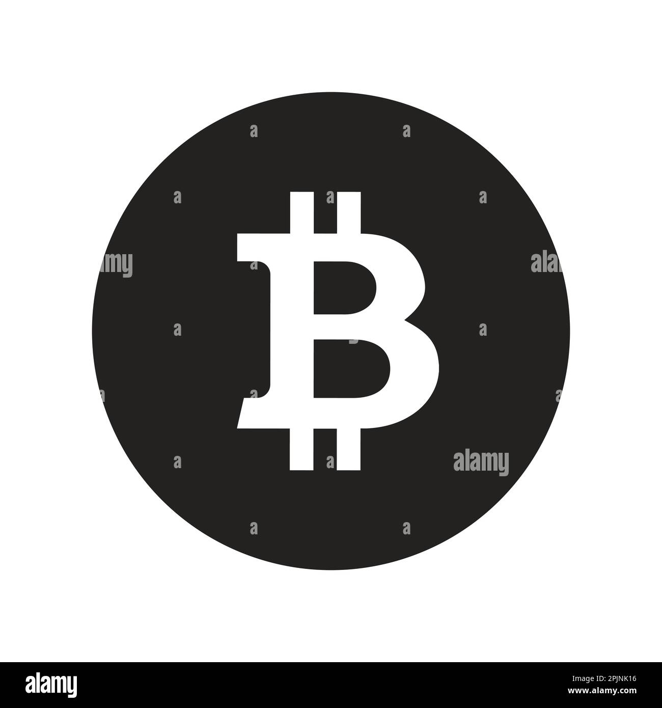 Bitcoin symbol. Crypto currency, bitcoin, bit coin logo. Digital ...
