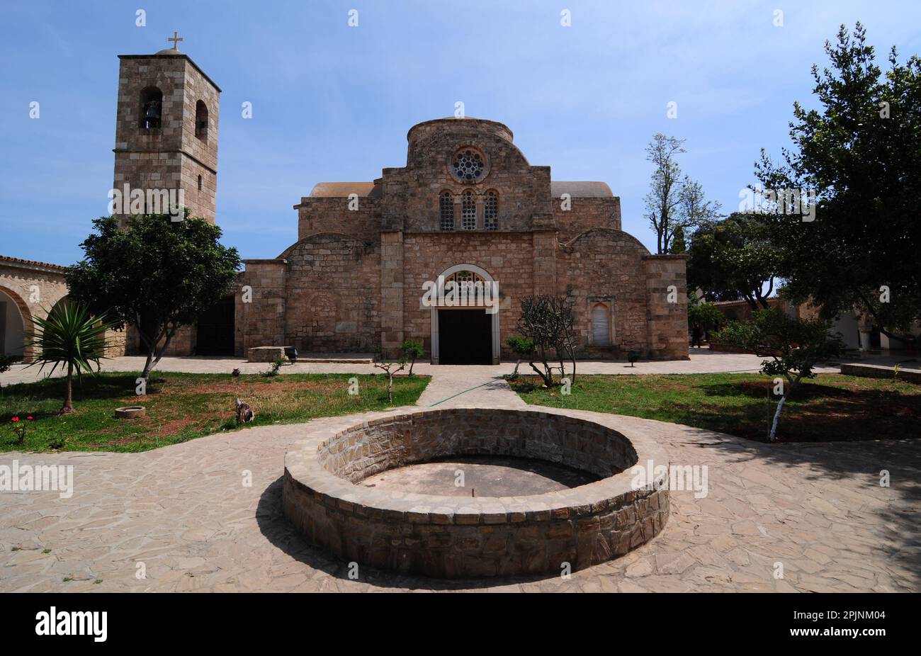 St. Barnabas Monastery and Icon Museum - Famagusta - Cyprus Stock Photo ...