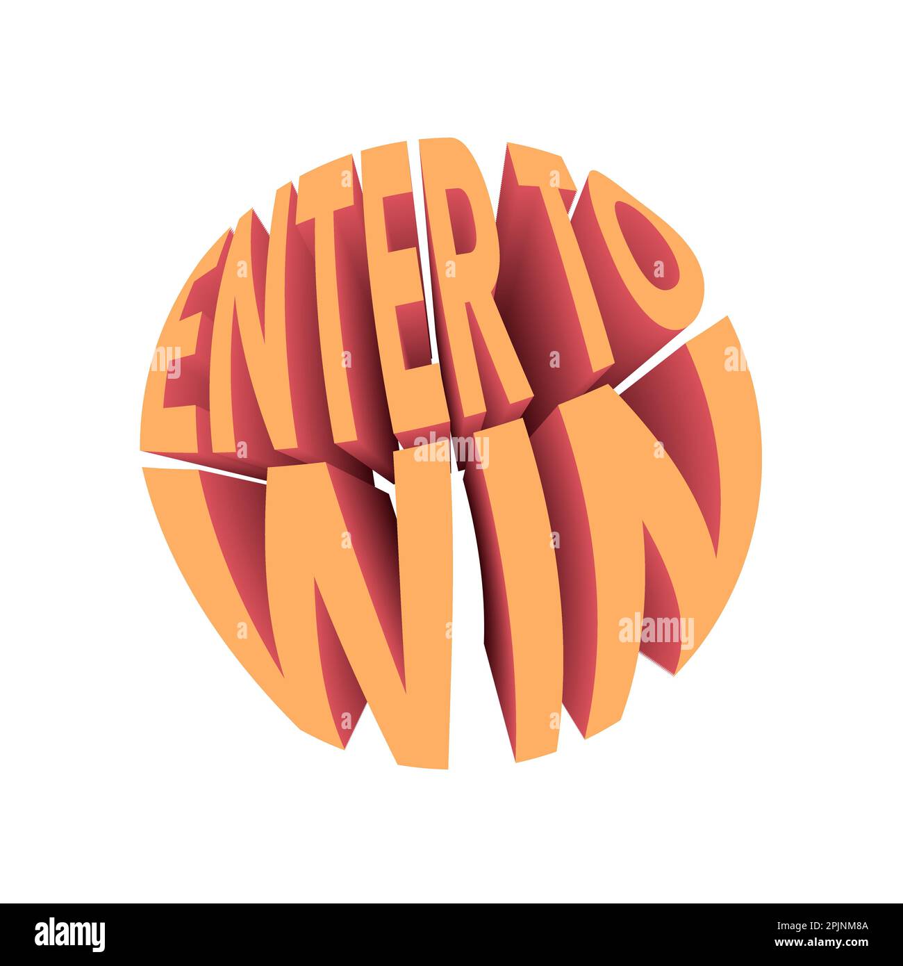 Enter to win quote. Enter to win up text. Typography banner, text ...
