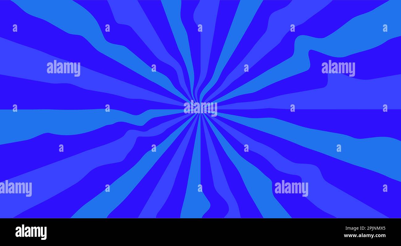 Retro background with rays or stripes in the center. Sunburst or sun ...