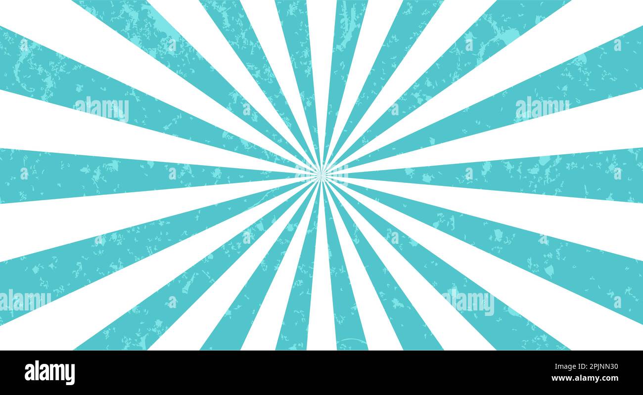 Retro Background With Rays Or Stripes In The Center Sunburst Or Sun