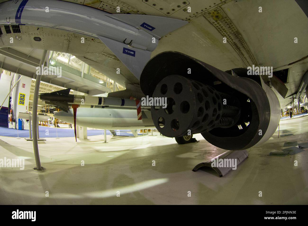 gun pod a McDonnell Douglas Phantom FGR2 Stock Photo - Alamy