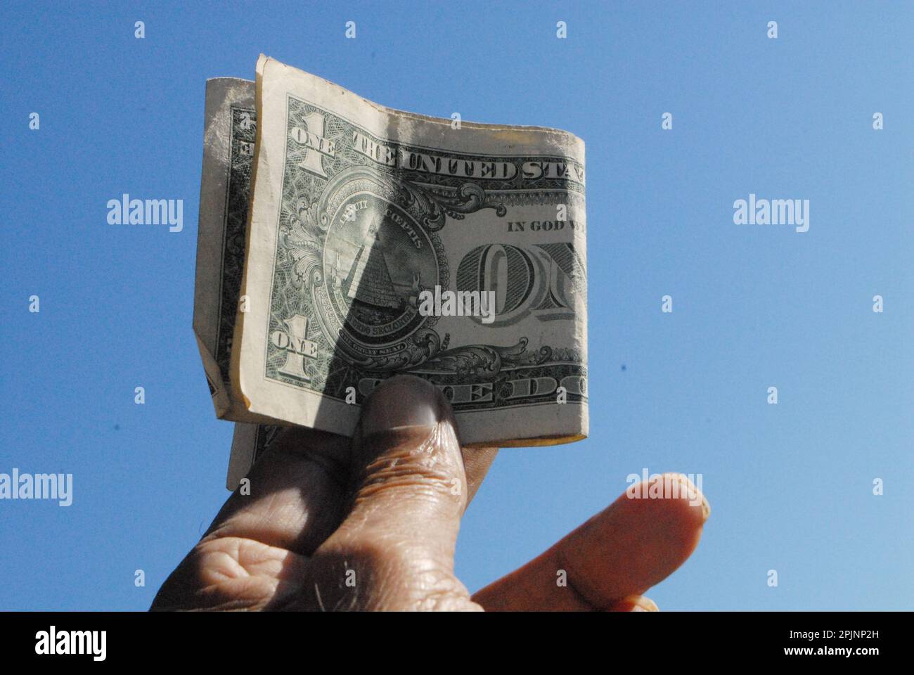 Kastrup/Copenhagen /Denmark/03 April 2023/USA dollars note bills in ...