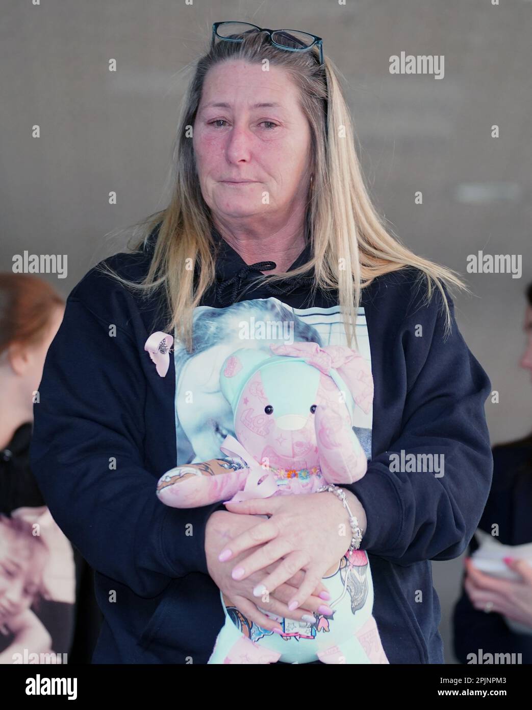 Cheryl Korbel, mother of nine-year-old Olivia Pratt-Korbel outside ...