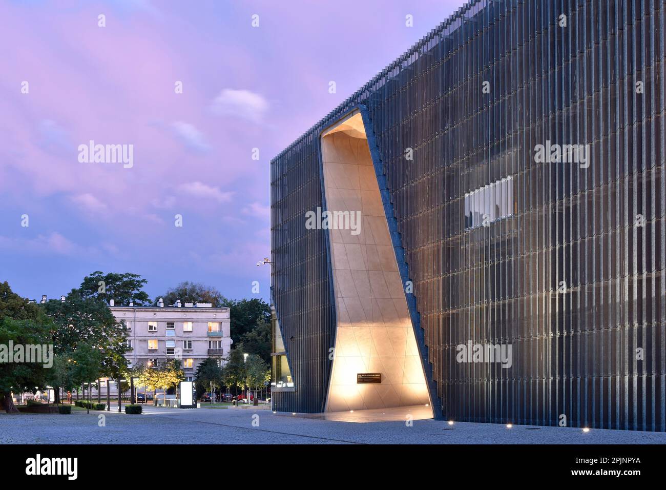 The entrance of the museum polin hi-res stock photography and images ...