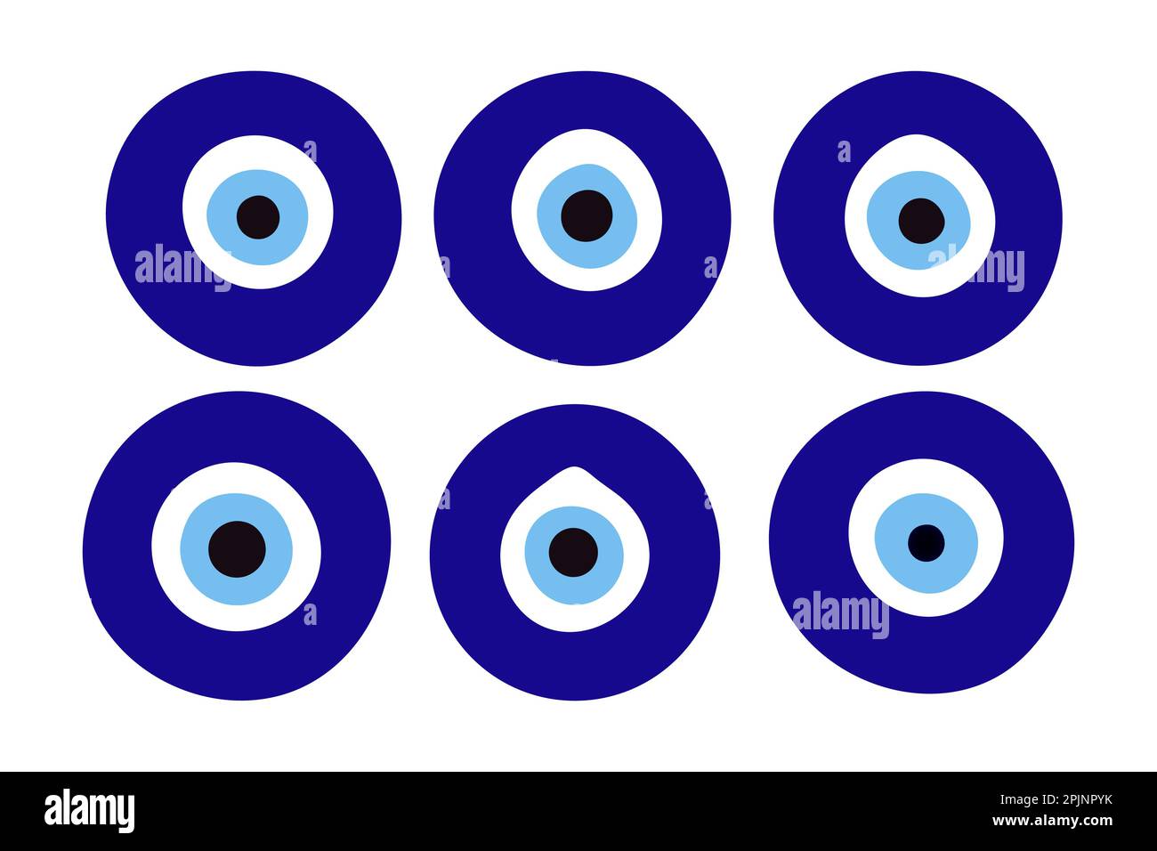 Protection from the evil eye. Turkish nazar symbol. Greek charm or ...