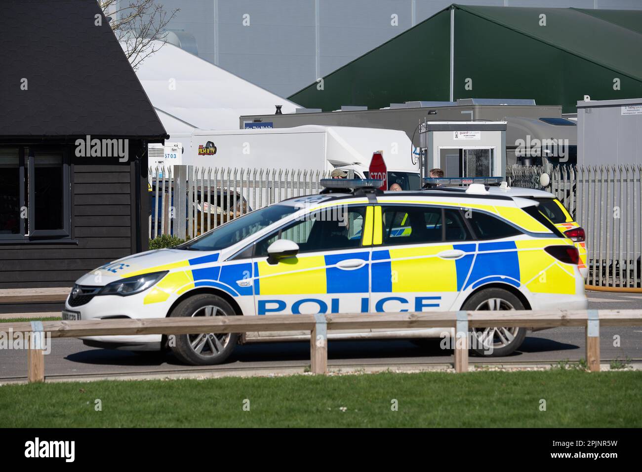 Windsor, UK. 3rd April, 2023. A fire broke out today in a building at ...