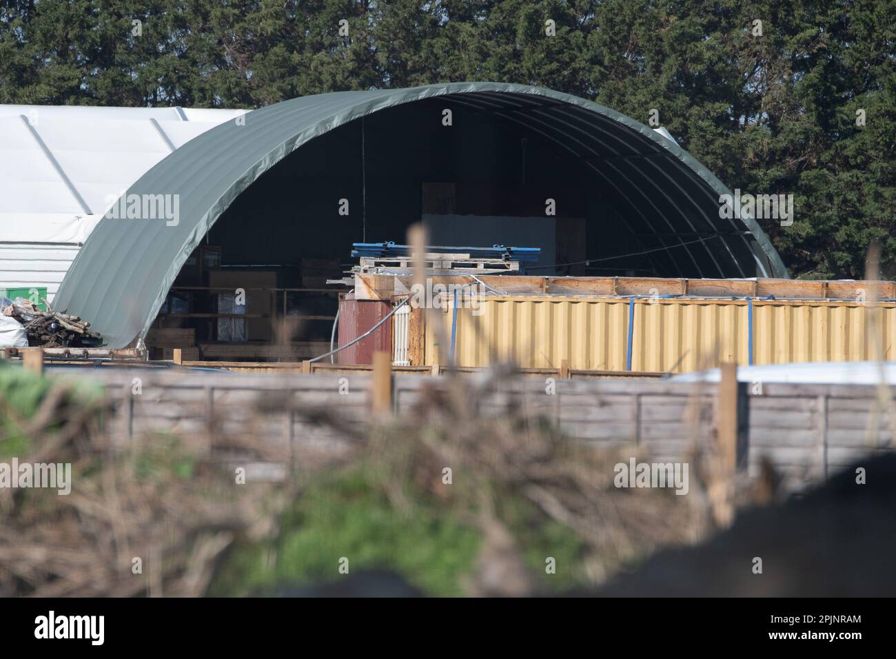 Windsor, UK. 3rd April, 2023. A fire broke out today in a building at ...