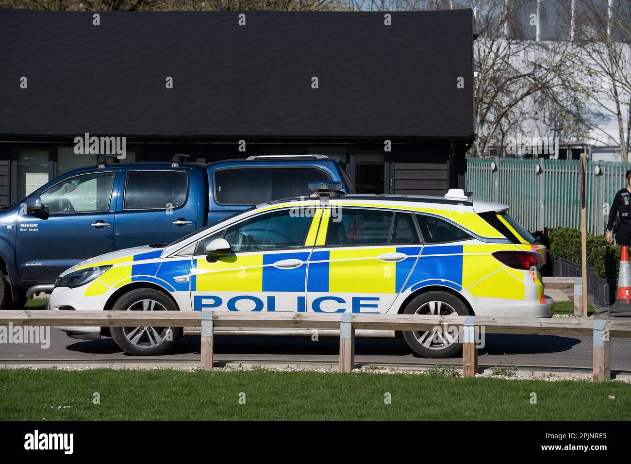 Windsor, UK. 3rd April, 2023. A fire broke out today in a building at ...