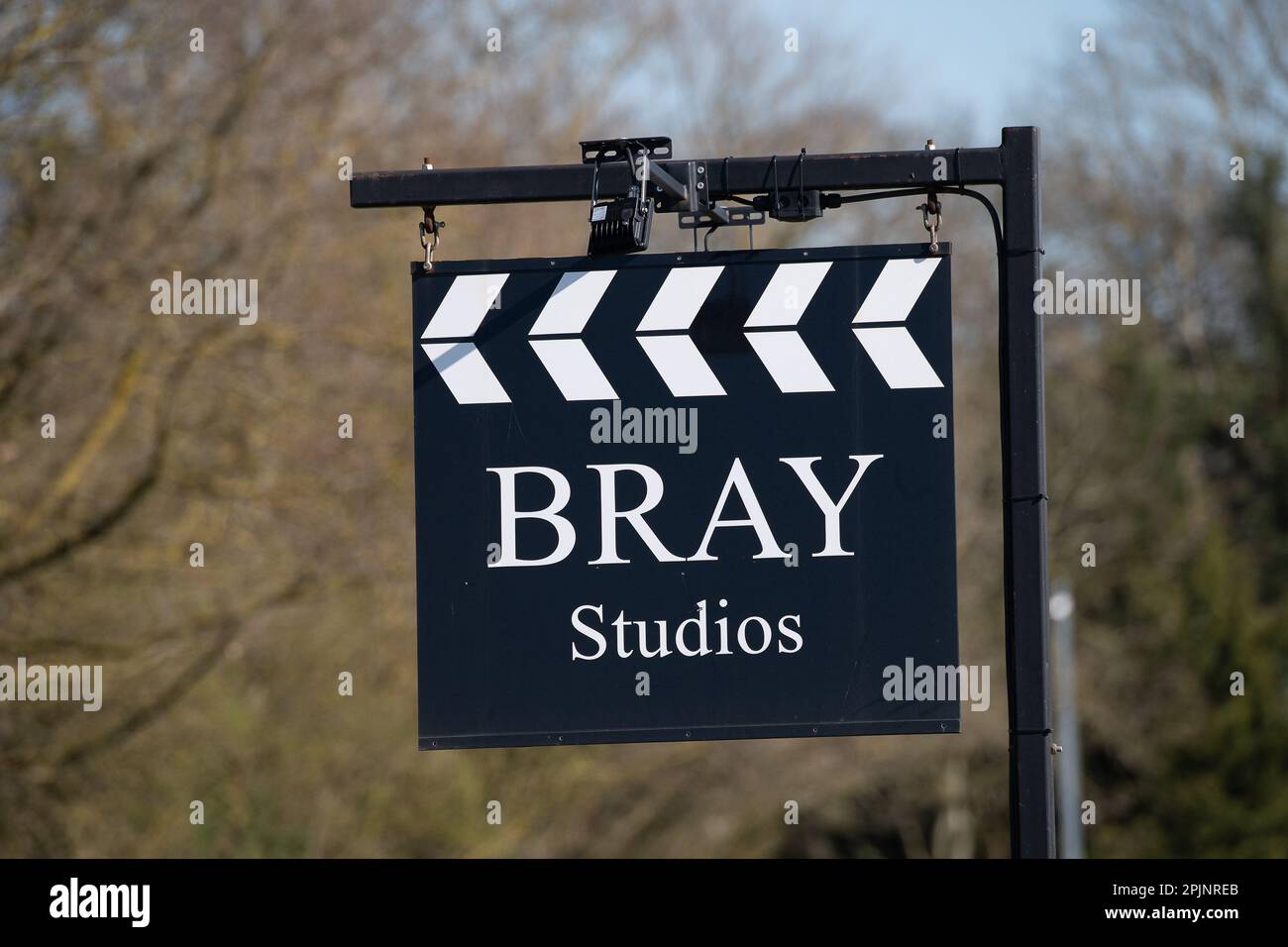 Windsor, UK. 3rd April, 2023. A fire broke out today in a building at ...