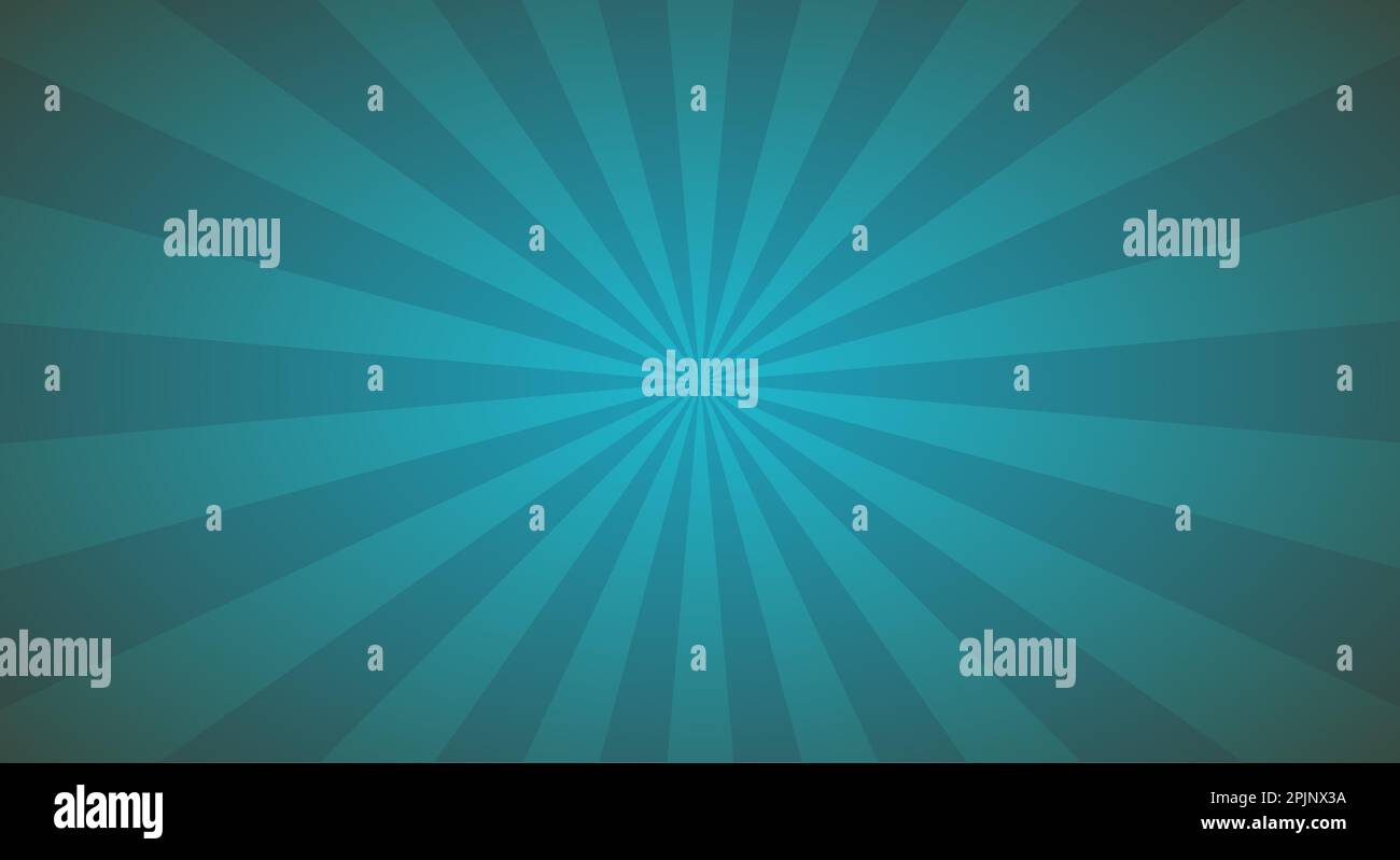 Retro background with rays or stripes in the center. Sunburst or sun ...