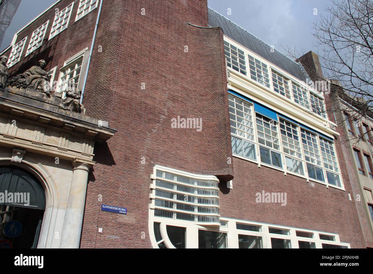 art déco (?) buidling (de schaats) in amsterdam (the netherlands Stock ...