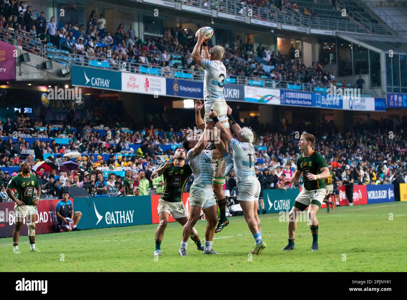Hong Kong, China. 02nd Apr, 2023. Impi Visser (#3) of Team Argentina ...