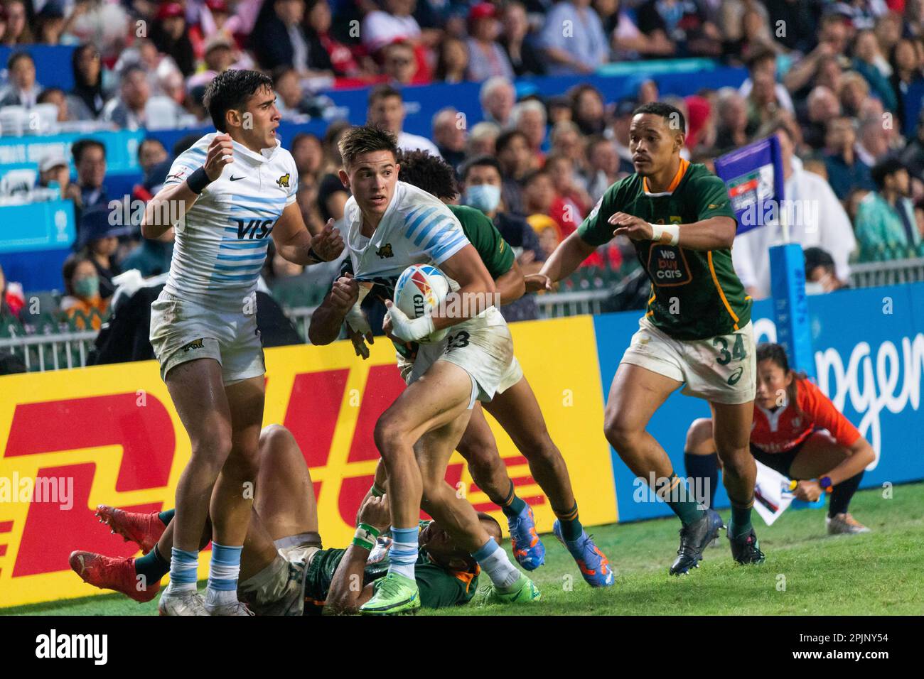 Hong Kong, China. 02nd Apr, 2023. Marcos Moneta (#13) of Team Argentina ...