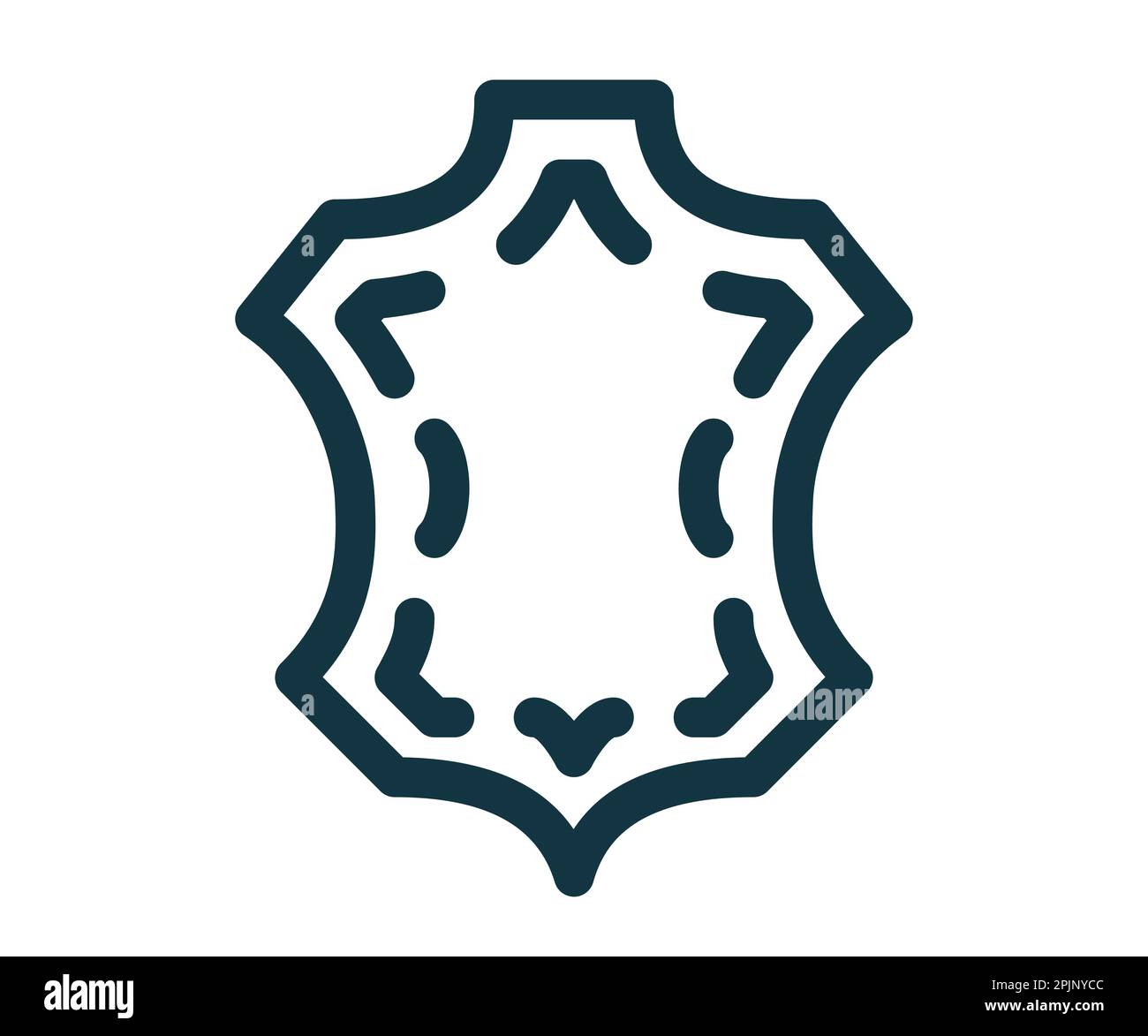 Natural leather icon. Leather symbol. Natural product material. Vector ...