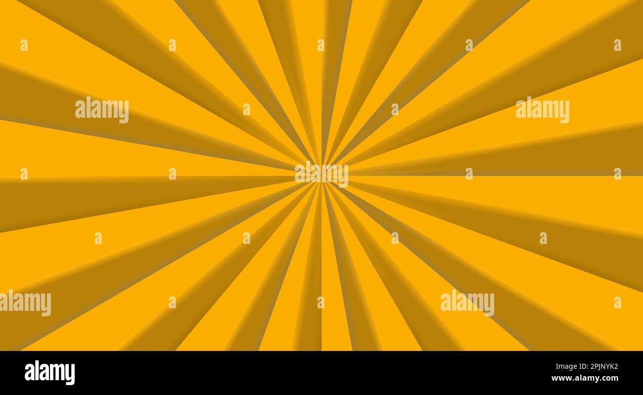 Retro background with rays or stripes in the center. Sunburst or sun ...