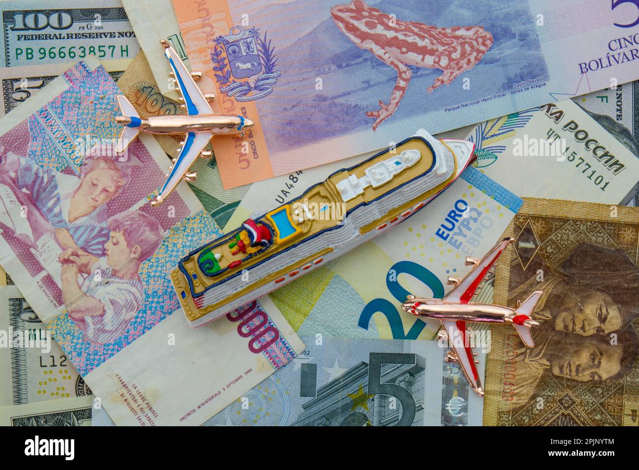 International money flying airplanes hi-res stock photography and ...