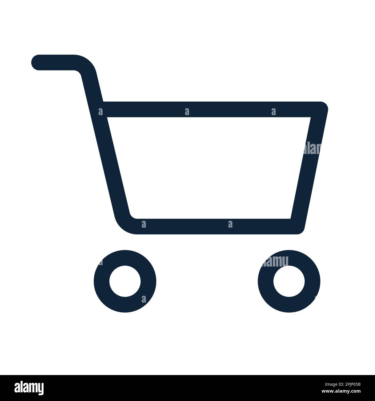 Shopping cart icon. Buy symbol. UI web interface outline icon. 48 48 ...