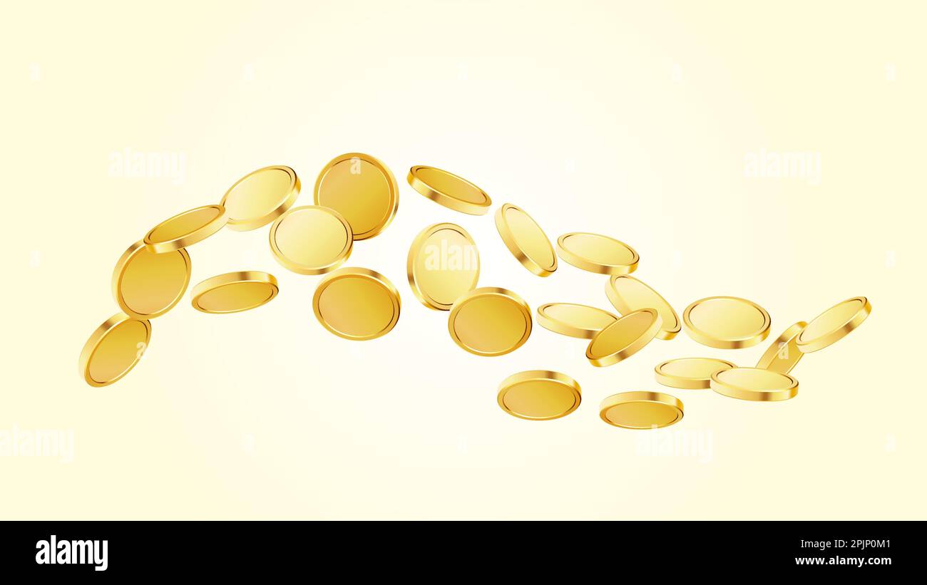 3d coins Stock Vector Images - Alamy