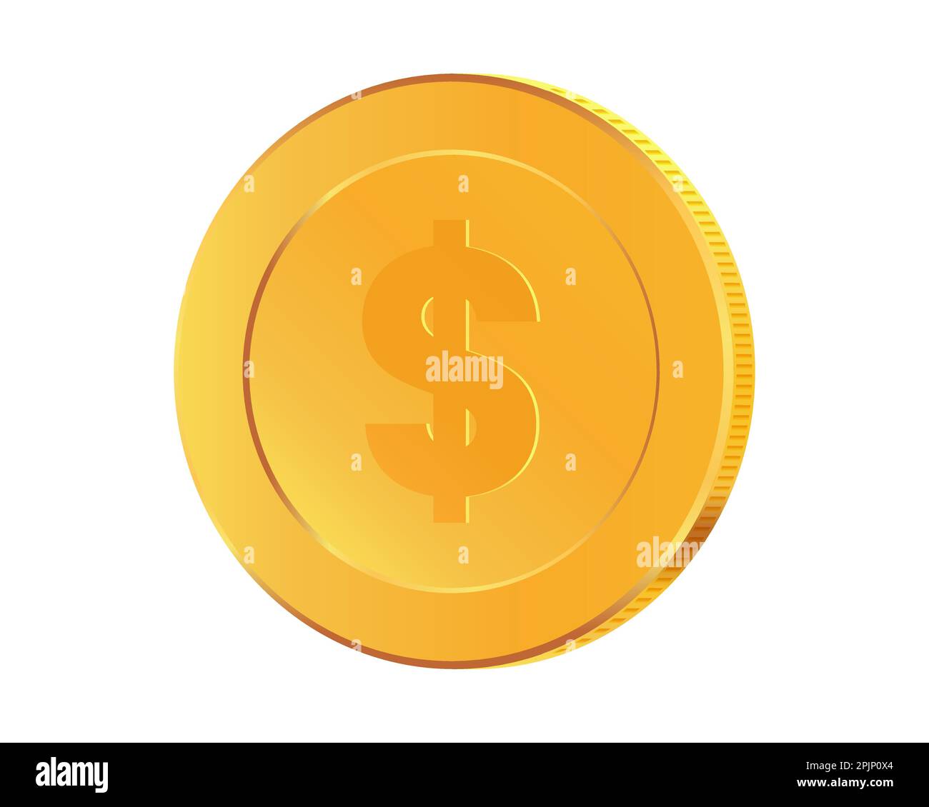 Rotating gold coin. Golden money. Applicable for gambling games ...