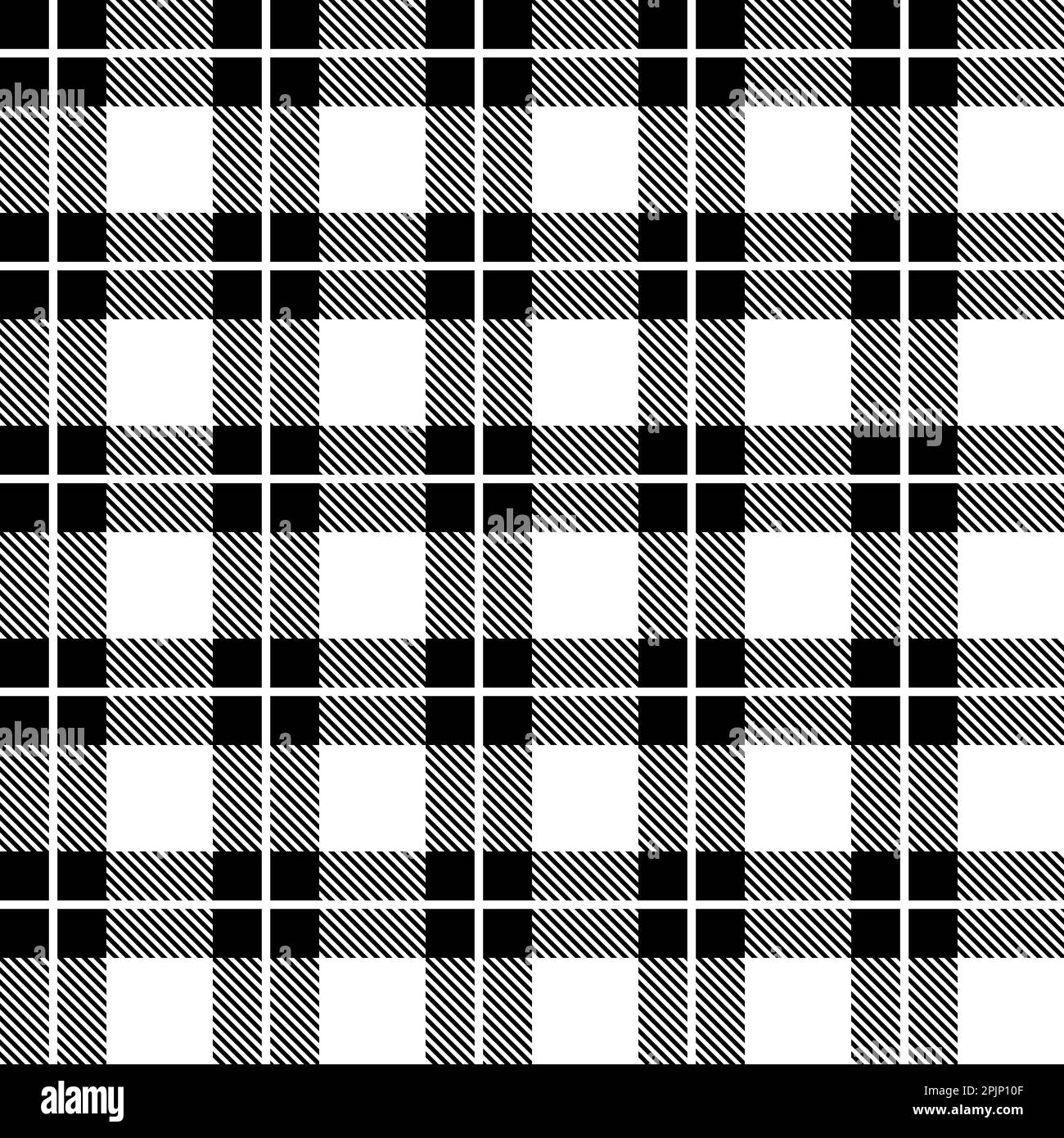 Check pattern vector plaid Black and White Stock Photos & Images - Alamy