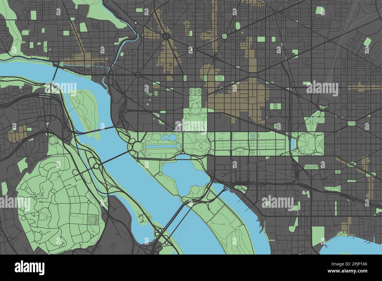 Usa washington d c dc district Stock Vector Images - Alamy