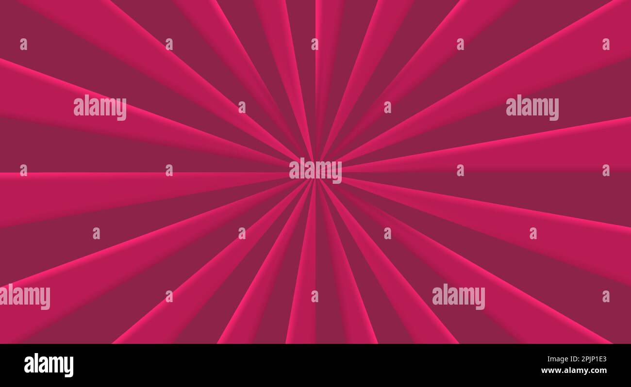 Retro background with rays or stripes in the center. Sunburst or sun ...