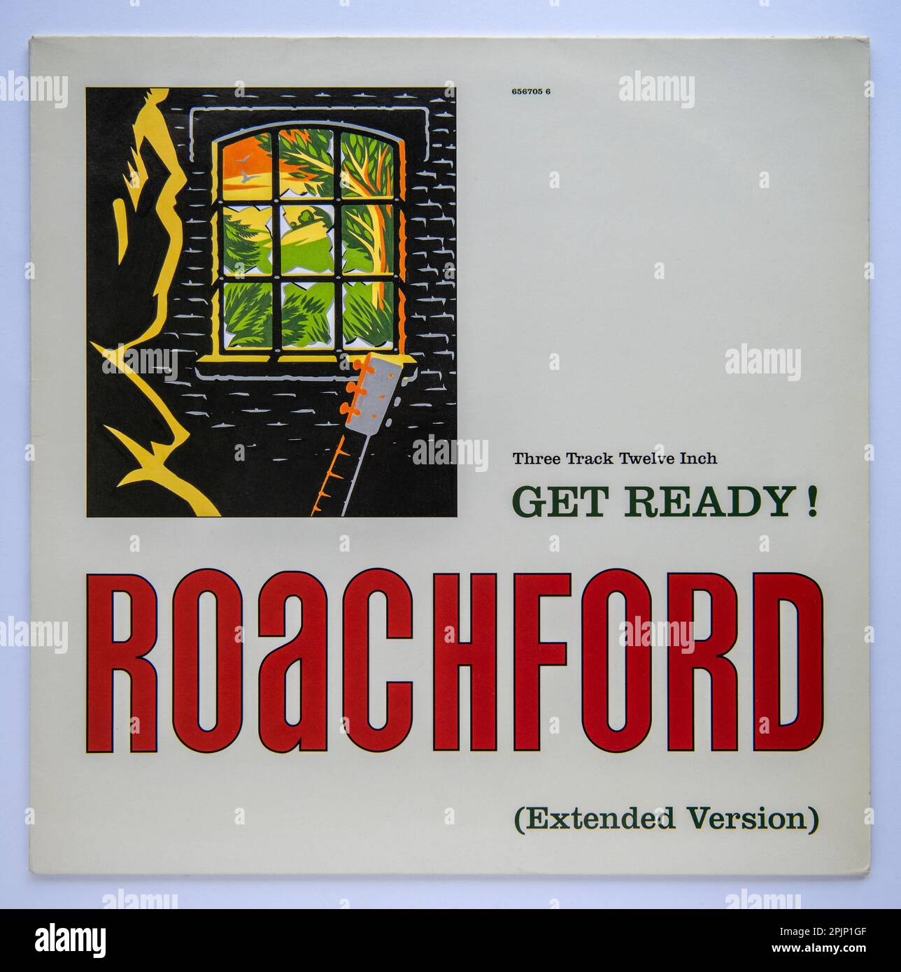 Picture cover of the 12 inch single version of Get Ready by Roachford ...