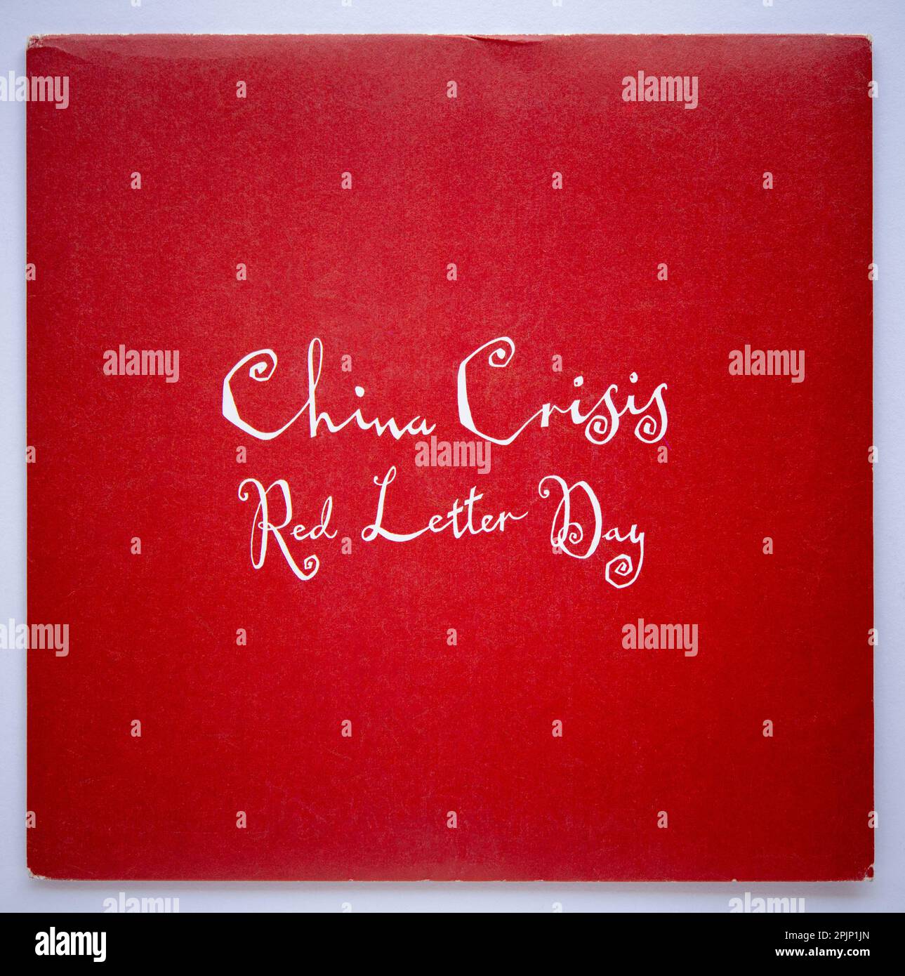 Picture cover of the seven inch single version of Red Letter Day by ...