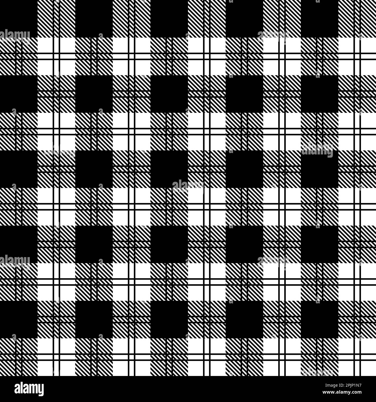 Woven tartan seamless vector Black and White Stock Photos & Images - Alamy