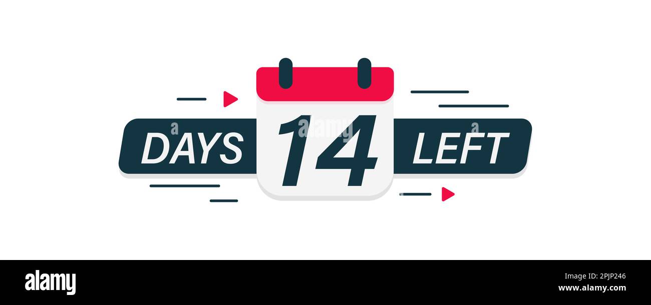 14 days Stock Vector Images - Alamy